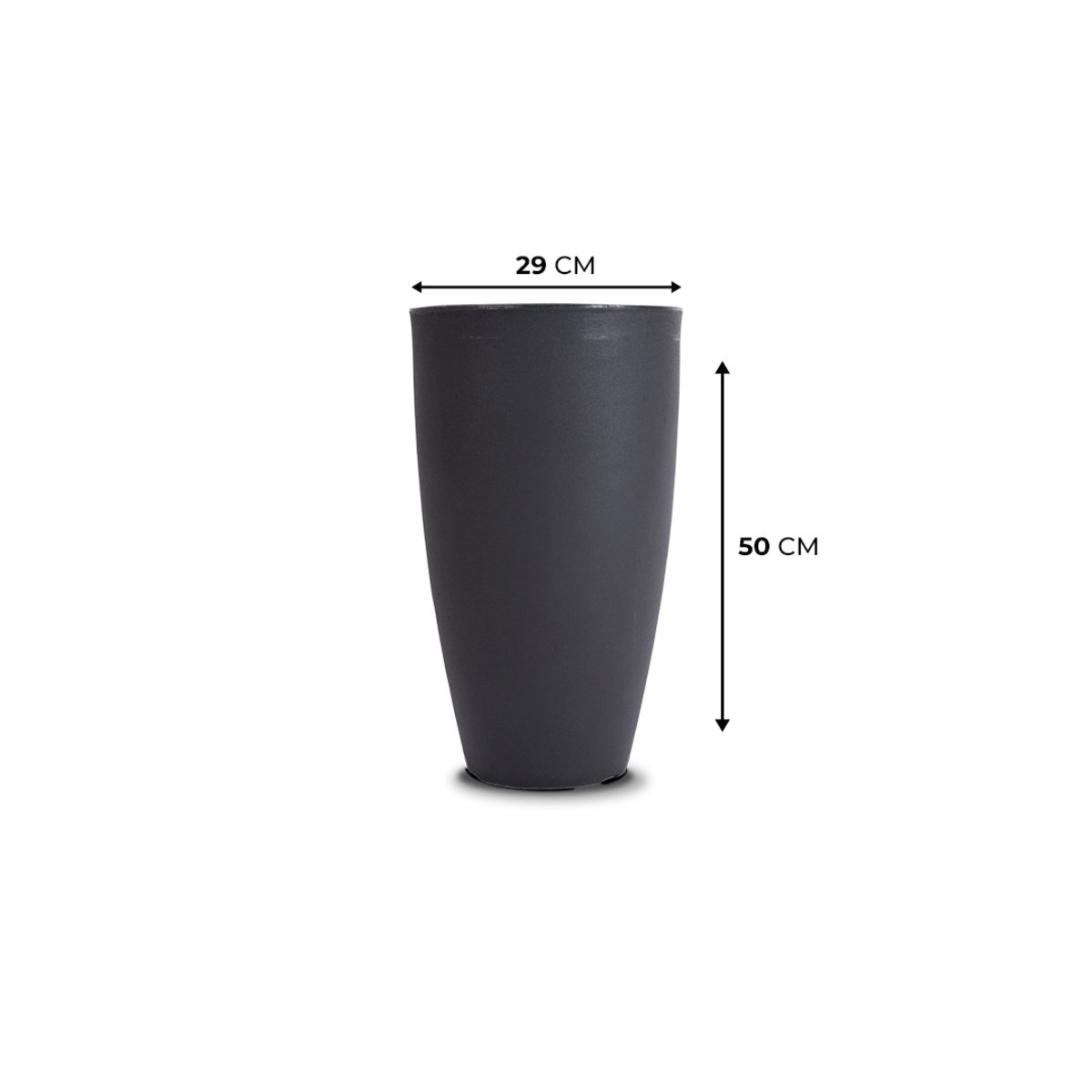VASO VIETNAMITA 50 PRETO ABSOLUTO